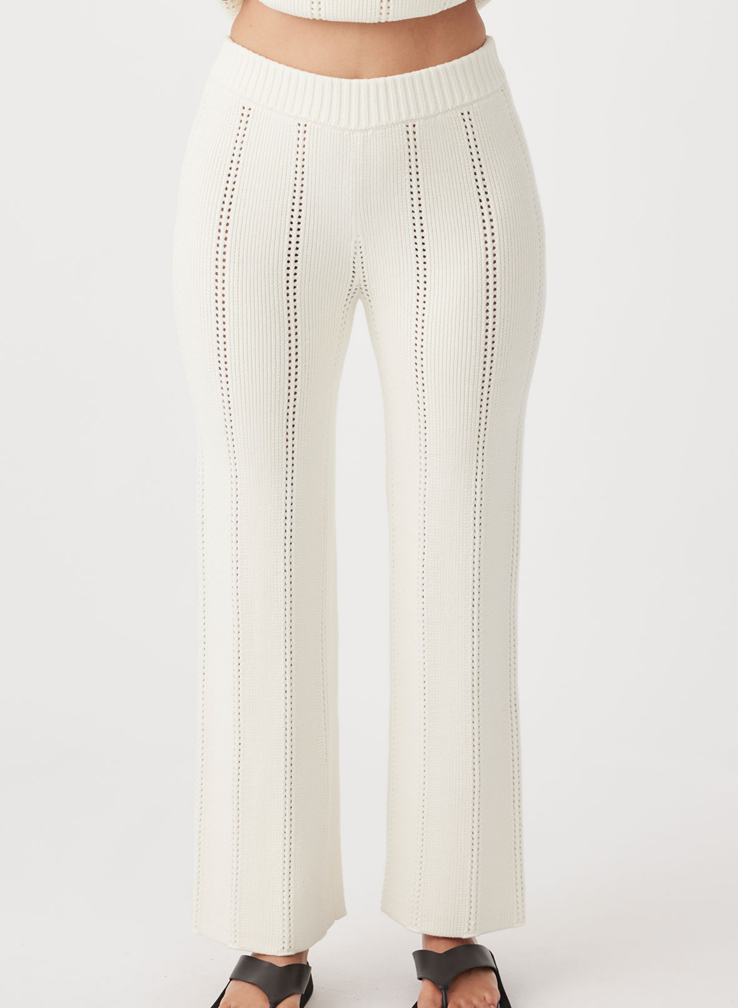 Eva Pant in Cream